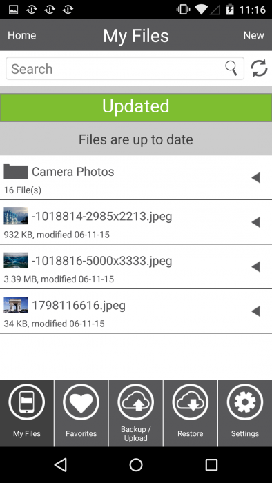Get Started with FileHopper Android - FileHopper mobile file backup support