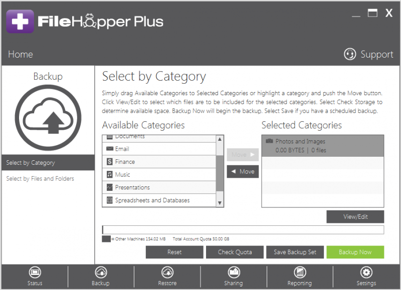 How do I backup my photos/financial documents/videos/etc. (Backup by Category)? - SecurityCoverage