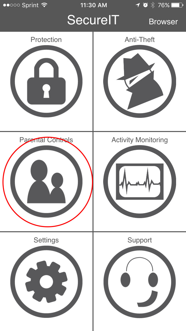 Get Started with SecureIT iOS - SecureIT mobile protection support