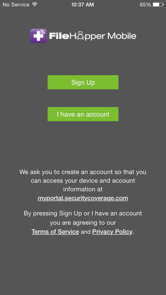 Installing FileHopper iOS as a New User - SecurityCoverage