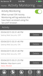 Activity Monitoring - SecurityCoverage